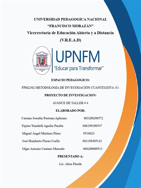 Avance Taller 4 Analisis De Resultados Del Proceso Cuantitativo