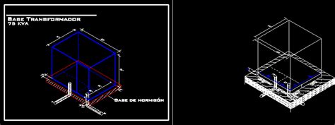 Transformer Pad Mounted 75kva Dwg Block For Autocad • Designs Cad