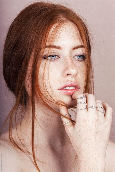 Beautiful Redhead By Stocksy Contributor Maja Topcagic Stocksy