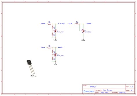 TL Voltage Reference EasyEDA Open Source Hardware Lab