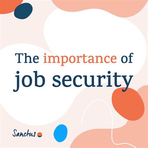 The Importance Of Job Security Sanctus