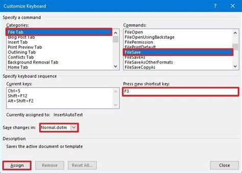 How To Create A Custom Keyboard Shortcut In Word Windows Central