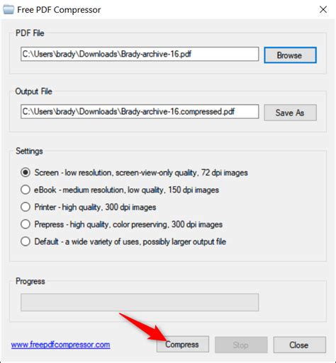 how to compress pdfs and make them smaller