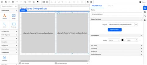 Creating Ssrs Subreports With Bold Reports Designer