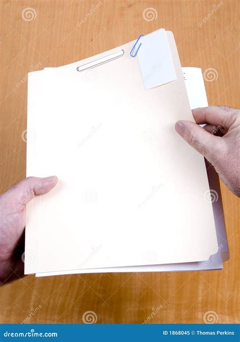 Opening A Case File Stock Image Image Of Efficiency Case 1868045