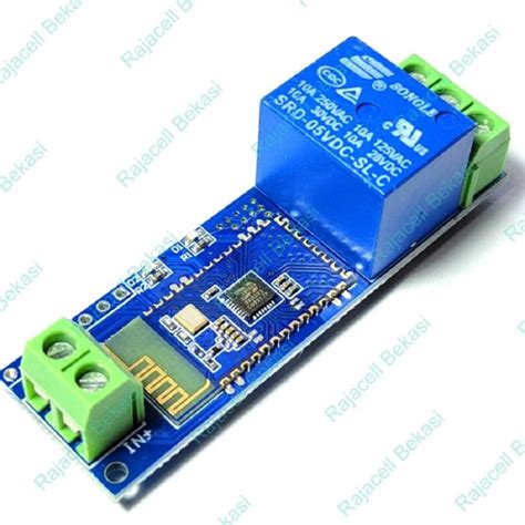 Bluetooth Relay Module 1 Channel 5V 12V Control Switch Via Bluetooth Lazada Indonesia