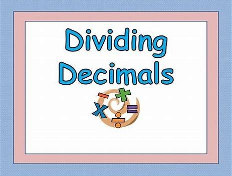 How To Divide Decimals Examples With Answers WuKong Blog