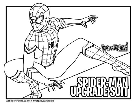 Spiderman Coloring Pages No Way Home Spider Man No Way Home Coloring