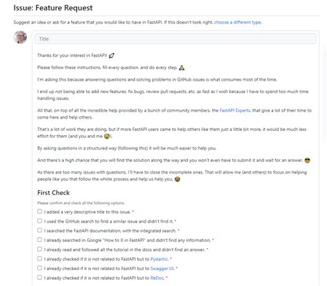 Make Issues And Feature Request Template Cool Welcoming Easy To Use