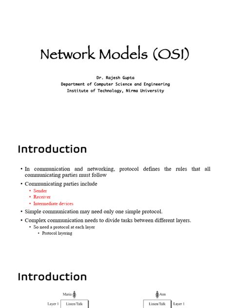 ch 1 network models pdf osi model computer network