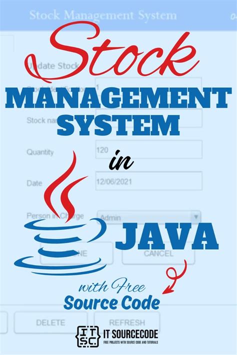 Stock Management System Project In Java With Source Code Computer