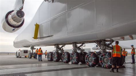 Giant Satellite Carrying Stratolaunch Aircraft Unveiled In California