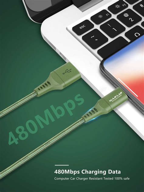 Eco Friendly USB A To USB C Charging Cable M Ft M A D Lab
