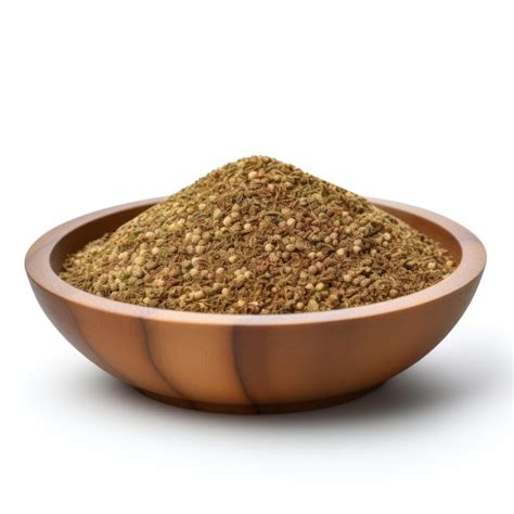 Premium Photo Zaatar Isolated On White Background