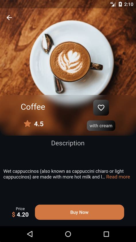 Github Faizchonari Flutter Coffee Shop E Commerce App An E Commerce App Built With Flutter