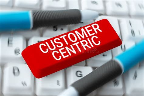 Sign Displaying Customer Centric Concept Meaning Process Of Looking