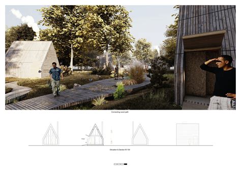 Architecture Project Charred Wooden Shingles And Cross Laminated Timber Embrace Nature In