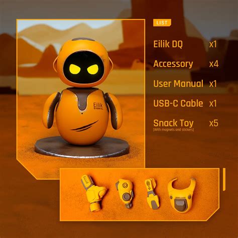 Eilik Un Pequeño Compañero Bot Con Diversión Sin Fin Robot Inteligente