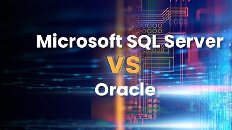 My Sql Server Vs Oracle