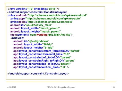 cis 470 mobile app development ppt download
