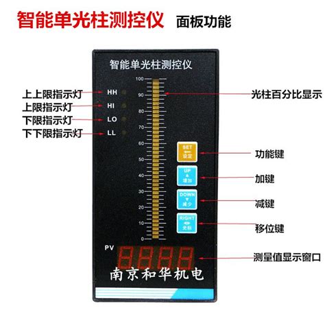 T80智能单光柱测控仪水箱液位显示器水位控制液位计4 20ma Rs485虎窝淘