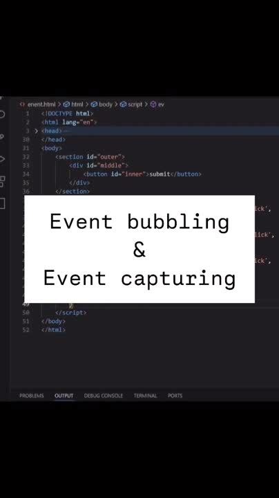 Ankit Kumar Soni On Linkedin Mastering Javascript Events 🔥 Whether Its Event Capturing Or