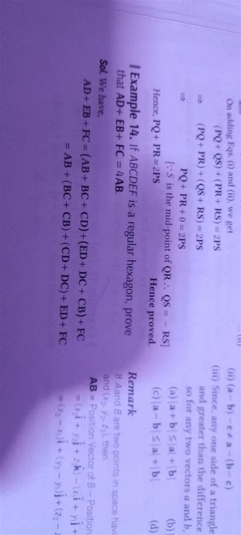 Grade 11 How To Use Polygon Law Of Vector Addition Rhomeworkhelp