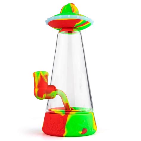 Glass Silicone Ufo Bong Pilotdiary