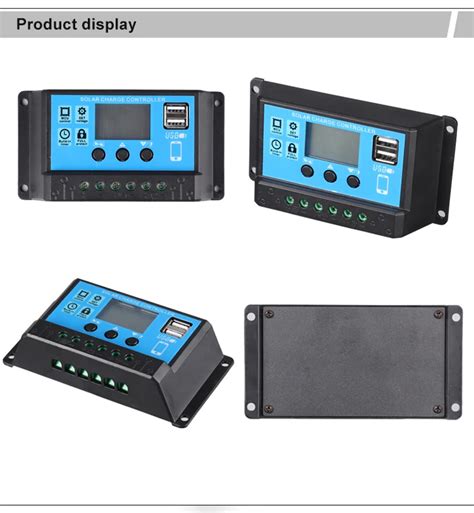 Pwm Solar Panel Controller 10a 20a 30a 40amp Solar Controller With
