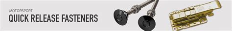 Shop Quick Release Fasteners Bolts Clips Screws And Fixings At Demon Tweeks
