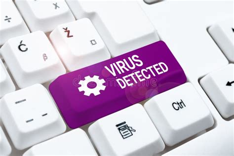 Conceptual Caption Virus Detecteda Computer Program Used To Prevent And Remove Malware Business