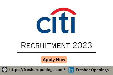 Citi Careers Recruitment 2023 Hiring As Software Developer