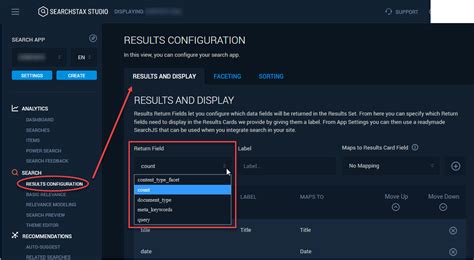 Your First Search With SearchStax Studio SearchStax Docs