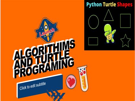 Algorithm And Turtle Programming In Python Teaching Resources