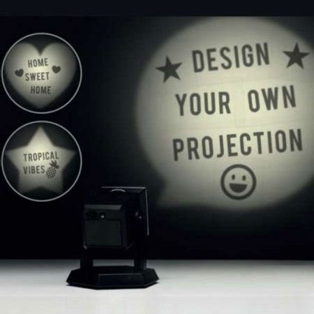 Battery Operated LED DIY Projector Light