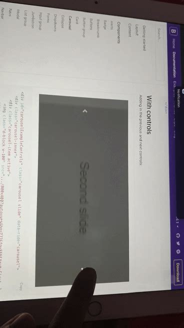Bug Of Carousel On Mobile Phones · Issue 30958 · Twbsbootstrap · Github