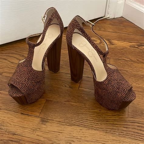 Jessica Simpson Shoes Jessica Simpson Dany Wood Platforms Poshmark