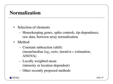 PPT Filtering And Normalization Of Microarray Gene Expression Data PowerPoint Presentation