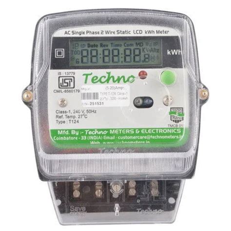 Black Techno Digital Multi Function Meter At Best Price In Coimbatore