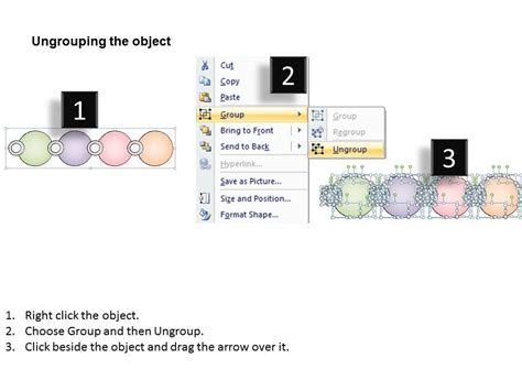 1113 Business Ppt Diagram Circle Process Using Text Boxes Powerpoint Template Graphics