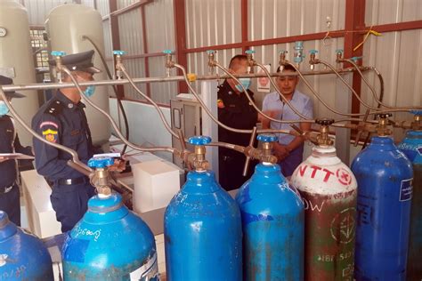 သရက်မြို့၌ အောင်စီဂျင်စက်ရုံ မီးဘေးအန္တရာယ်ကြိုတင်ကာကွယ်ရေးနှင့် ကျောက်ကပ်သွေးသန့်စင်ဌာနသို့