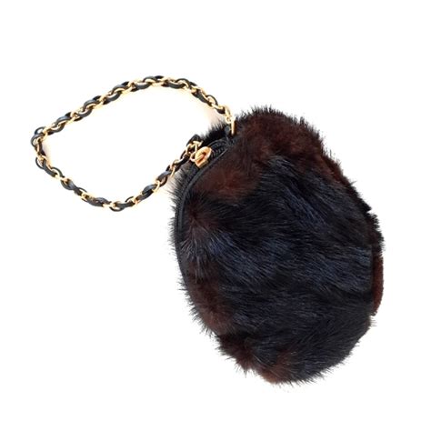 Paola By Pdl Firenze Bags Paola By Pdl Fironze Fox Fur Mini Bag Poshmark