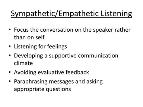 Ppt Listening Skills Powerpoint Presentation Free Download Id2479584