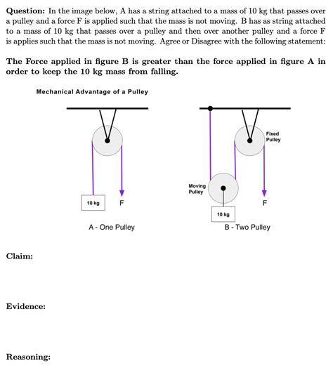 Solved Question In The Image Below A Has A String Attached Chegg
