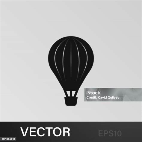 에어로스타트 아이콘을 참조하십시오 여행 일러스트 아이콘의 요소입니다 표지판 기호는 웹 로고 모바일 앱 Ui Ux에 사용할 수 있습니다 관광에 대한 스톡 벡터 아트 및 기타