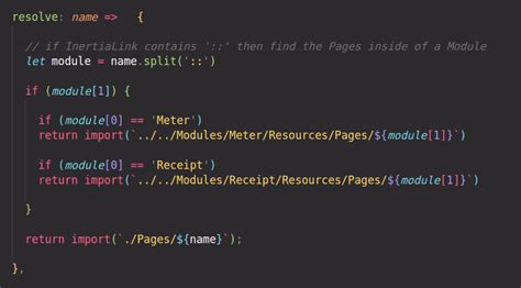 How To Load Vue Component With Inertiajs In Laravel 8 Modules · Issue