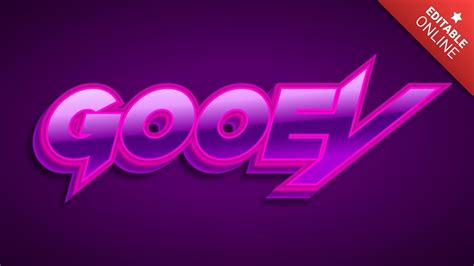Gooey Razor Text Effect Generator