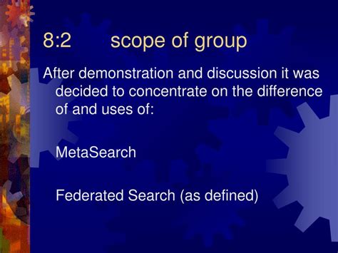 ppt group 8 2 metasearch and federated search powerpoint presentation