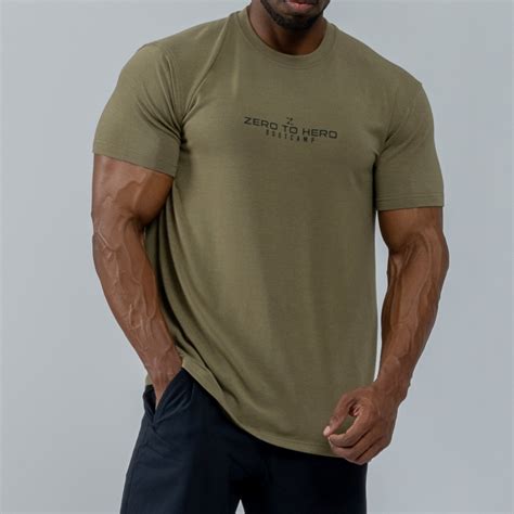 머슬핏 반팔 Bootcamp [ 4 Colors ] 제로투히어로