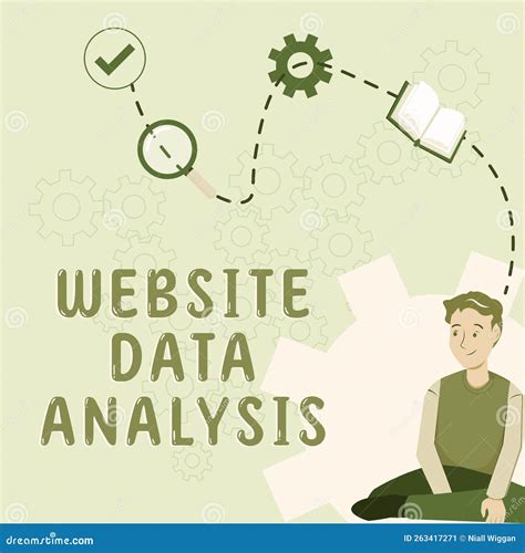 Sign Displaying Website Data Analysis Conceptual Photo Analysis And Report Of Web Data For